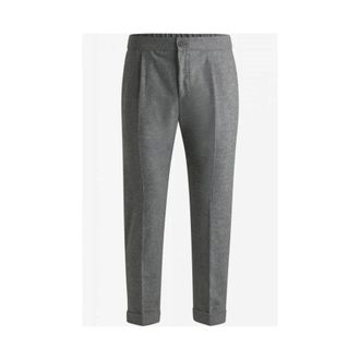 HUGO BOSS Homme, Pantalons, Gris, Taille: XL Pantalon Coupe Fusel&eacute;e en Flanelle Stretch