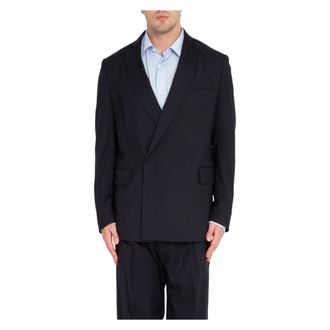 Costumein 1-Knopf-Wollblazer in 6999 - - Jackets - Herren - Blau - M