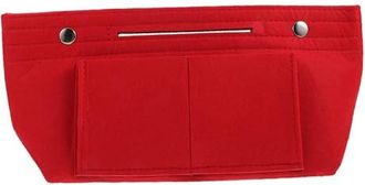 Hemoton Sac De Rangement Pliable Feutre &Eacute;l&eacute;gante Doublure Pour Sac &agrave; Main Ou Pochette Avec Plusieurs Compartiments