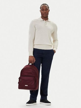 Calvin Klein Rucksack Sleek Round LV04D3143G Dunkelrot