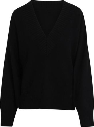 Loulou Studio Damen, Strickwaren, Schwarzk, SGr&ouml;&szlig;e