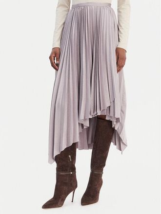 HUGO BOSS Faltenrock C_Vlantel 50558807 Violett Regular Fit