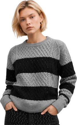 Kocca Femme, Pulls, Multicolore, Taille: 38 FR Pull col rond