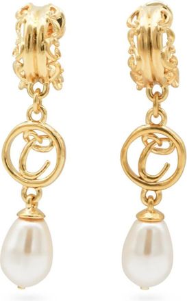 Chlo&eacute; Ohrringe - Gold And Pearly Brass Earrings - Gr. unisize - in Mehrfarbig - f&uuml;r Damen