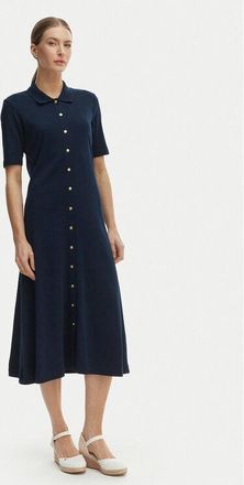 Tommy Hilfiger Kleid f&uuml;r den Alltag WW0WW48776 Blau Regular Fit