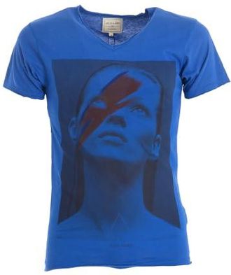 Eleven Paris T-Shirt pour Homme, Bleu, S
