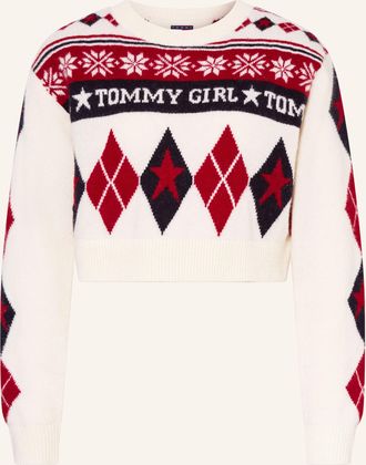 Tommy Jeans Pullover weiss