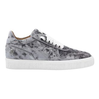 Philipp Plein Velvet Hurricane Lo-Top Sneakers - - Shoes - Damen - Grau - 35 EU