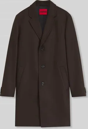 HUGO BOSS Wollmantel mit Label-Schriftzug Modell Malte2641