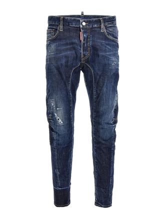 Dsquared2 Jean Droit - Bleu