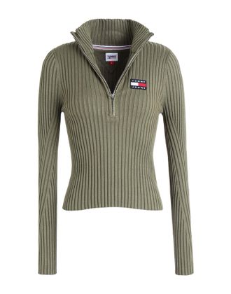 Tommy Jeans TJW HALF ZIP THRU SWEATER