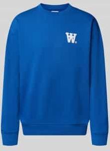 Wood Wood Sweatshirt mit Logo-Badge Modell Noel