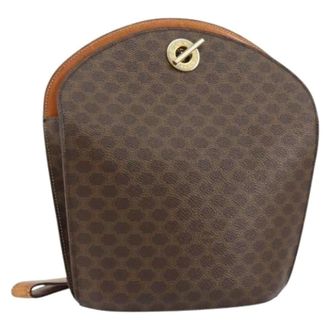 Celine Pochette Vintage Pre-owned - Femme - Pre-owned - Brun - Taille: ONE Size
