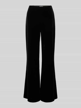 Ichi Flared Stoffhose mit Gesäßtasche Modell VELVETTY