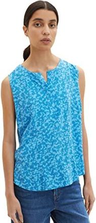 Tom Tailor 1035254 Chemisier Femme,31746 - Blue Geo Design,38