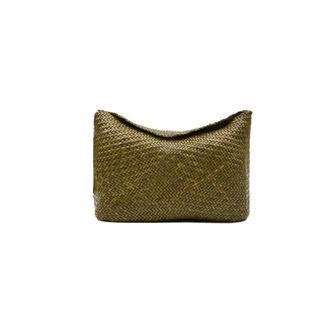 Dragon Diffusion Santa Marta Diagonal Weave Flap 3.5mm - - Bags - Damen - Gr&uuml;n - ONE SIZE