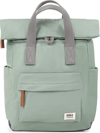 Roka London Roka London Canfield B - Mochila peque&ntilde;a de nailon sostenible, Frost, S