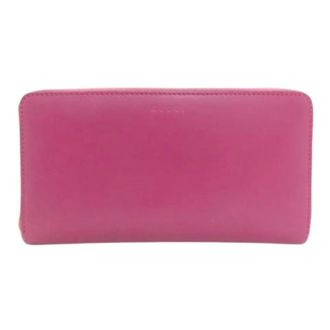 Gucci Portefeuille long vintage (&agrave; deux volets) Pre-owned - Femme - Pre-owned - Rose - Taille: ONE Size