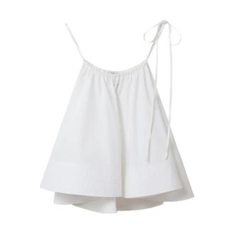 Stella McCartney &Auml;rmelloses Top - - Tops - Damen - Wei&szlig; - M