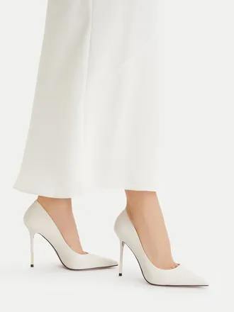 Eva Minge High Heels Eva Minge THYME-LT934-35 Wei&szlig;