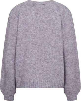 Freequent Cardigan Style Lulu Strickjacke mit Rundhals und Knopfleiste / Stretch