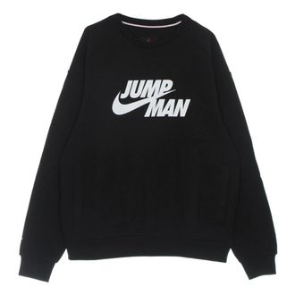 Nike Jordan Homme, Sweatshirts et sweats &agrave; capuche, Noir, Taille: XL SweaT-shirt molleton &agrave; col rond