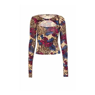 Roberto Cavalli T-Shirts und Polos - - Blouses & Shirts - Damen - Mehrfarbig - M