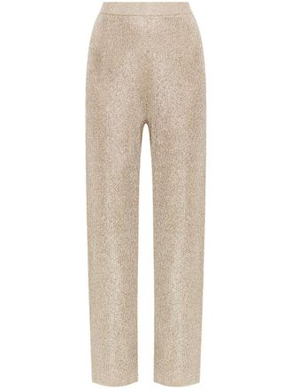 Cult Gaia pantalon Lawena - Or