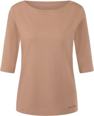 Marc Cain Shirt U-Boot-Ausschnitt Marc Cain braun