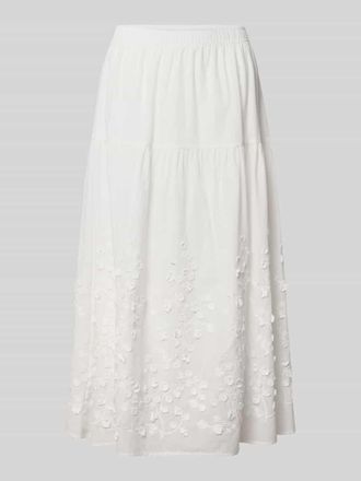 Soyaconcept Midirock mit Stitchings Modell FAHIMA