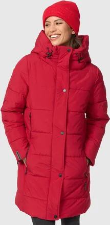 Marikoo Winterjacke MARIKOO Karumikoo XVI, Damen, Gr. 3XL, rot (dunkelrot), Obermaterial: 100% Polyester; Futter: 100% Polyester; Wattierung: 100% Polyester; 