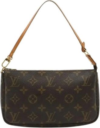 Louis Vuitton Pre-owned Monogram Pouch - Femme - Pre-owned - Brun - Taille: ONE Size