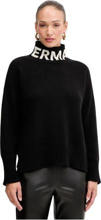 Ermanno Scervino Damen, Strickwaren, Schwarzk, SGr&ouml;&szlig;e