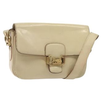 Celine Pre-owned Leder celine-taschen - - Pre-owned - Damen - Wei&szlig; - ONE SIZE