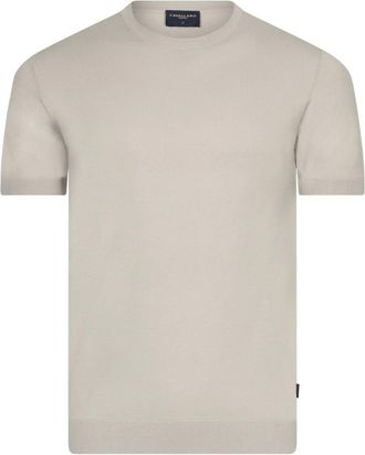 Cavallaro Homme, Tops, Beige, Taille: M Milo Tee