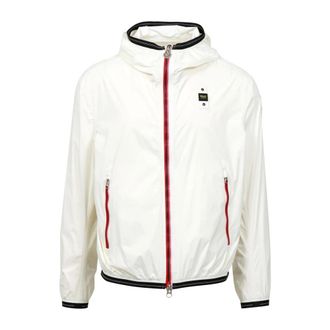 Blauer Homme, Vestes, Blanc, Taille: L Blauer Manteaux