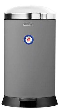 Rossignol M&uuml;lleimer f&uuml;r die K&uuml;che, mit Pedal, Fassungsverm&ouml;gen 20 l, hergestellt in Frankreich, leises Schlie&szlig;en, herausnehmbarer Inneneimer mit Henkel, BOMBA