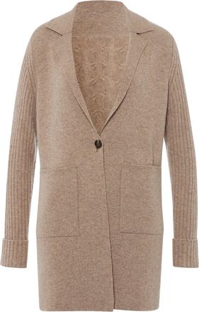 include Strickmantel include beige