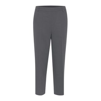 Kaffe Kasakura Hw Cropped Pants - - Trousers - Damen - Grau - XS