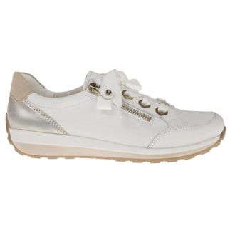Ara Daytonacalf Wei&szlig;e/Camel Stilvolle Sneakers - - Shoes - Damen - Wei&szlig; - 37 EU
