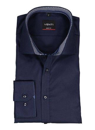 Venti Herren Hemd blau