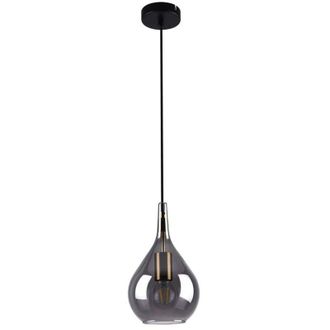 Näve Lampe suspendue plafonnier suspension salle à manger lumière métal verre noir