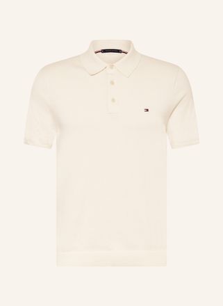 Tommy Hilfiger Strick-Poloshirt weiss