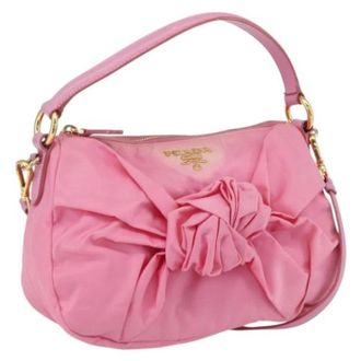 Prada Pre-owned Nylon Handtasche - - Pre-owned - Damen - Rosa - ONE SIZE