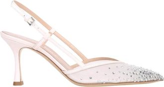 Ninalilou Pointed Toe D&eacute;collet&eacute; - Femme - Chaussures - Blanc - Taille: 36 EU