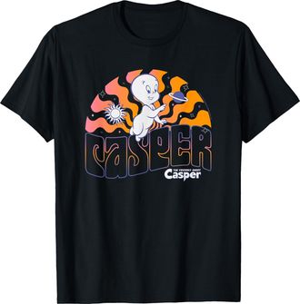 Casper The Friendly Ghost Psychedelic Waves T-Shirt