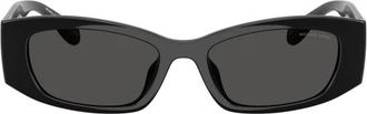 Michael Kors Lunettes de soleil Rhodes - Femme - Accessoires - Noir - Taille: 52 MM