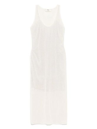 Fendi robe sans manches à coupe mi-longue - Tons neutres