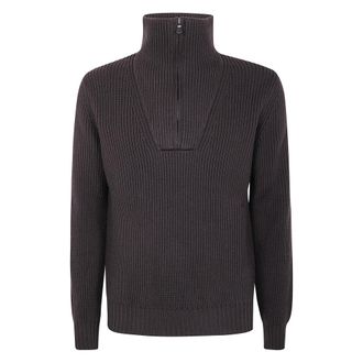 FILIPPO DE LAURENTIIS Col roul&eacute;s - Homme - Pulls - Brun - Taille: 2XL