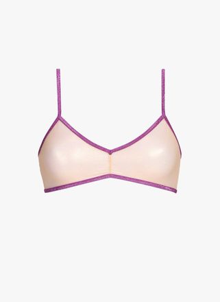 La Nouvelle Soutien-gorge souple m&eacute;tallis&eacute;